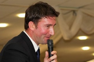 Ed Giddins Eastbourne CC relegation after dinner speaker